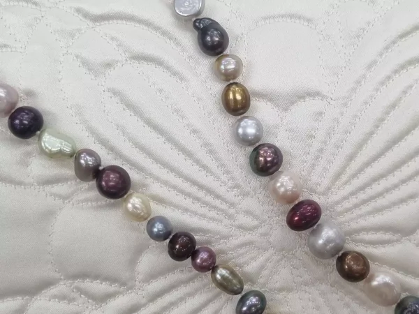 Multi Colour Freshwater Pearl String (Long) - Pêrel Skatkis